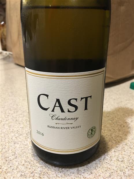 2016 Cast Wines Chardonnay, USA, California, Sonoma County, Russian ...