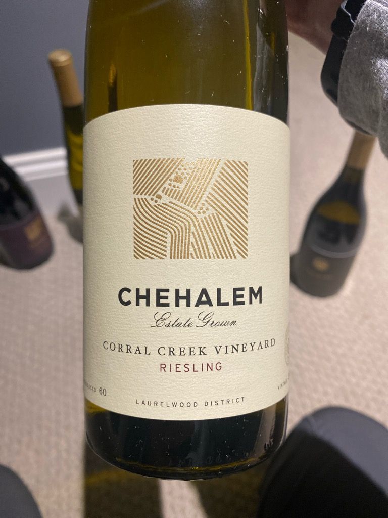 2022 Chehalem Riesling Corral Creek, USA, Oregon, Willamette Valley ...