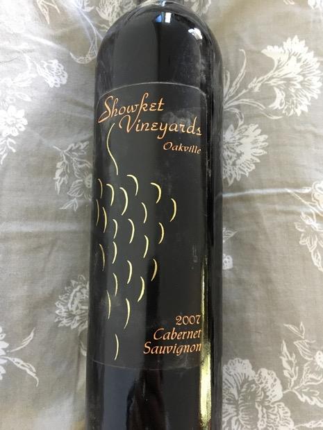 2007 Showket Vineyards Cabernet Sauvignon, USA, California, Napa Valley ...