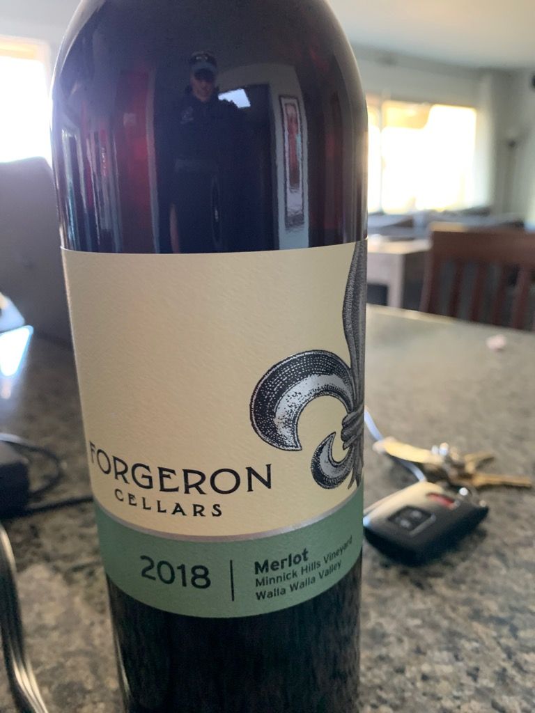 2018 Forgeron Cellars Merlot Minnick Hills Vineyard, USA, Washington ...
