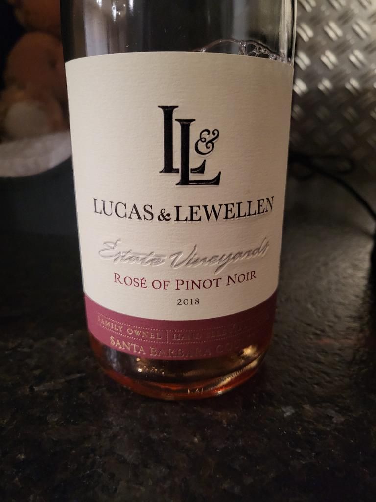 2020 Lucas & Lewellen Pinot Noir Rosé, USA, California, Central Coast ...