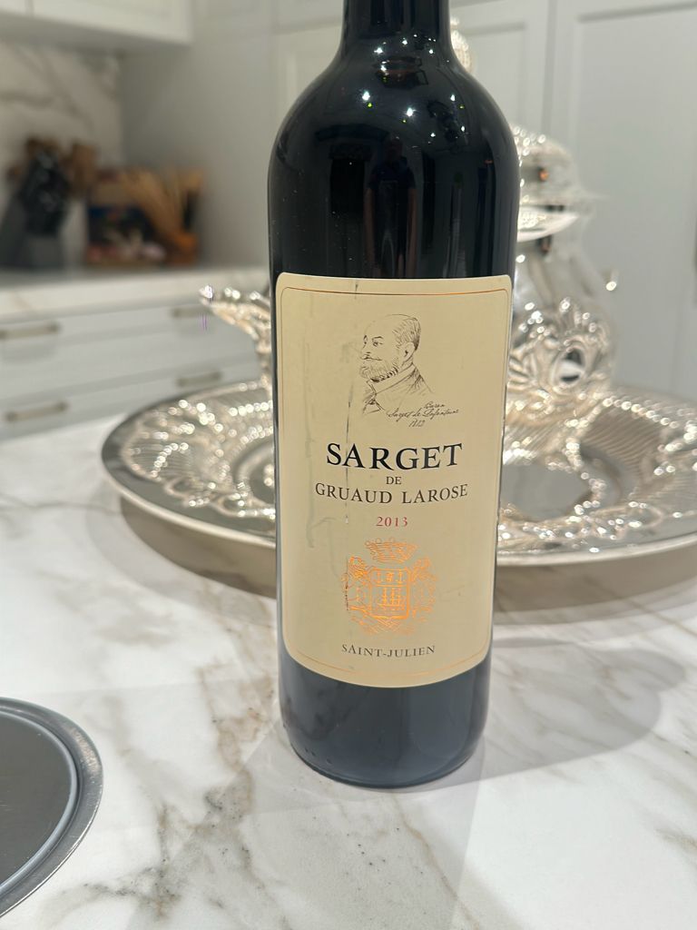 2009 Château Gruaud Larose Sarget de Gruaud Larose Kosher, France ...