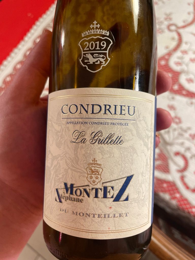 2019 Stéphane Montez / Domaine de Monteillet Condrieu La Grillette ...