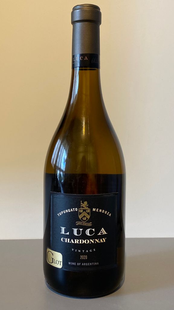 2020 Luca Chardonnay Luca Vineyard, Argentina, Mendoza, Valle de Uco ...