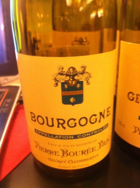 2010 Pierre Bourée Fils Bourgogne, France, Burgundy, Bourgogne ...
