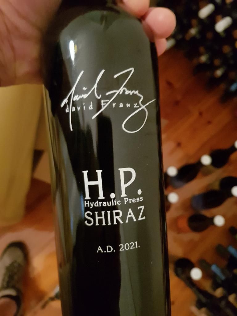 2021 David Franz Shiraz HP Hydraulic Press, Australia, South Australia ...