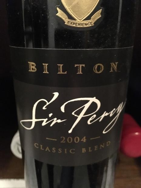 2004 Bilton Sir Percy Classic Blend, South Africa, Coastal Region ...