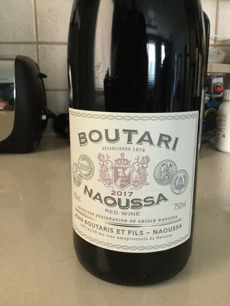 2017 Boutari Naoussa, Greece, Macedonia, Naoussa - CellarTracker