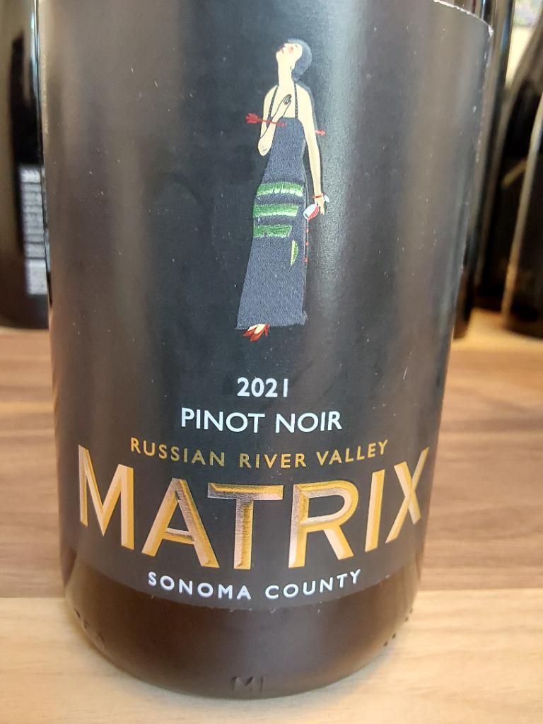 2021 Matrix Pinot Noir, USA, California, Sonoma County, Russian River ...