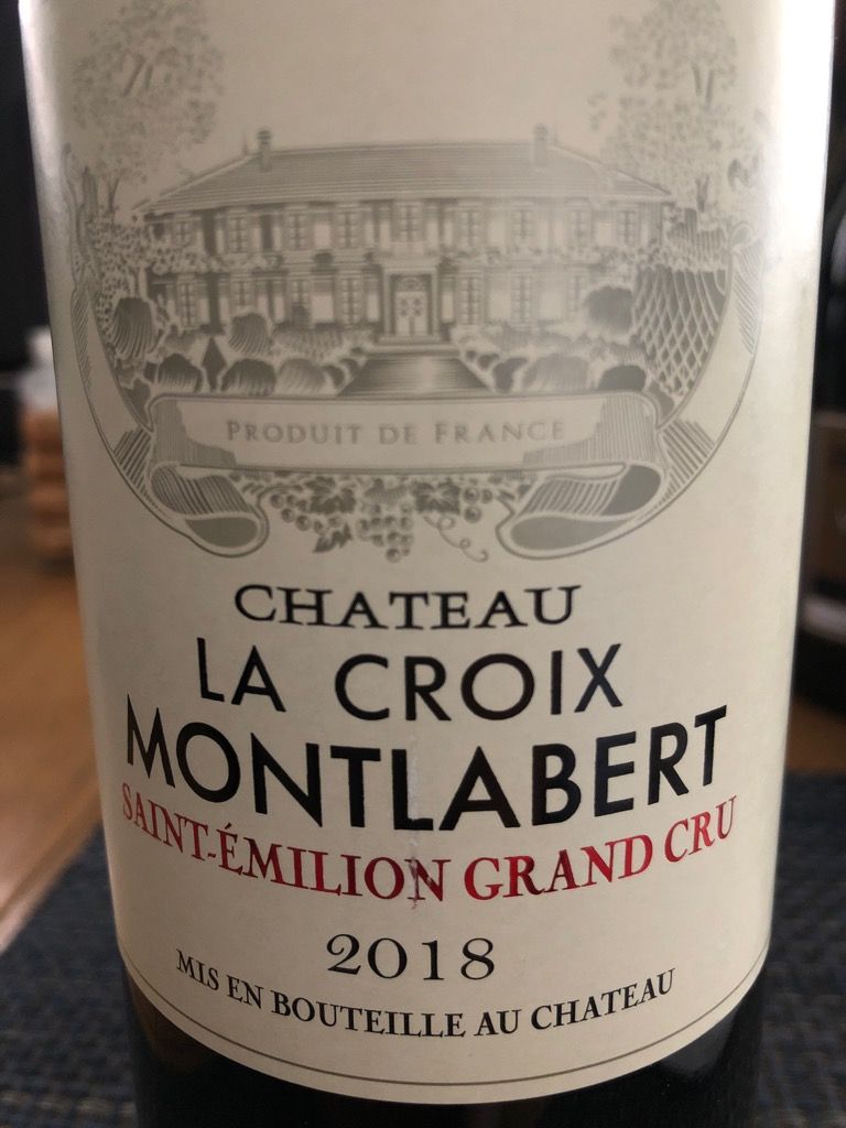 2019 Château La Croix Montlabert, France, Bordeaux, Libournais, St ...