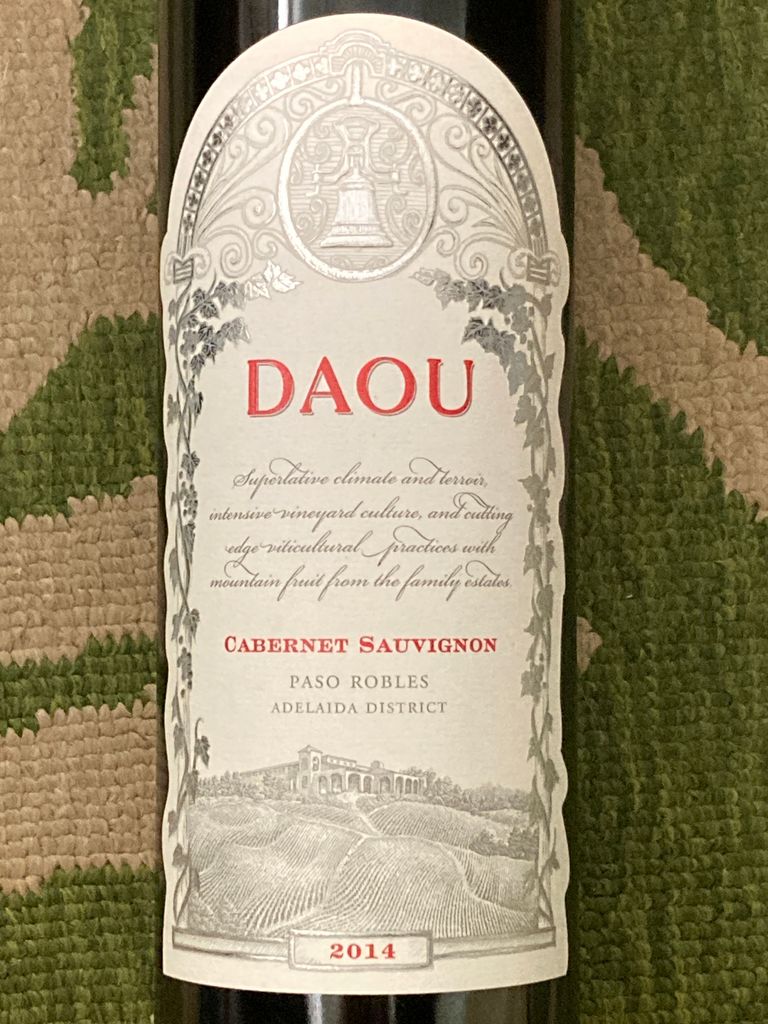 2014 Daou Vineyards Cabernet Sauvignon Adelaida District, USA ...