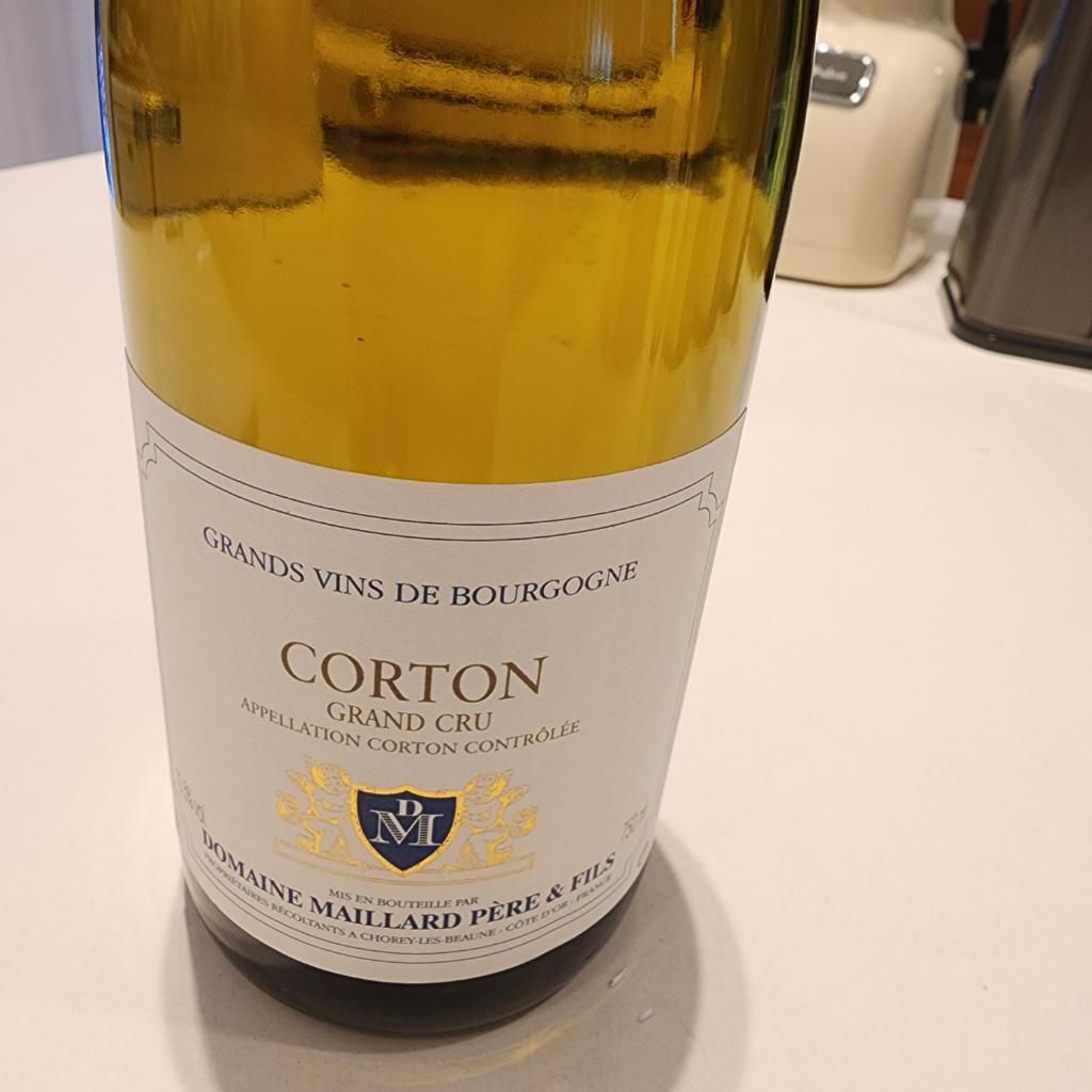 2020 Domaine Maillard Père & Fils Corton Blanc, France, Burgundy, Côte ...