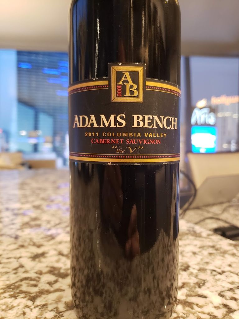 2011 Adams Bench Cabernet Sauvignon "the V", USA, Washington, Columbia ...