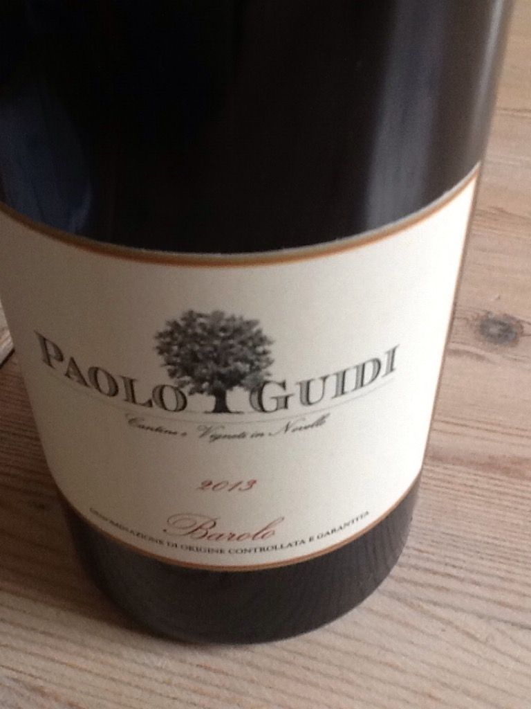 2013 Paolo Guidi Barolo, Italy, Piedmont, Langhe, Barolo - CellarTracker