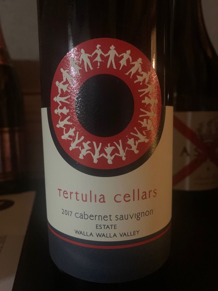 2017 Tertulia Cellars Cabernet Sauvignon, USA, Washington, Columbia ...