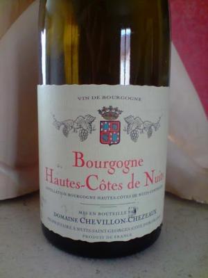 2014 Domaine Chevillon-Chezeaux Bourgogne Hautes-Côtes de Nuits Blanc ...