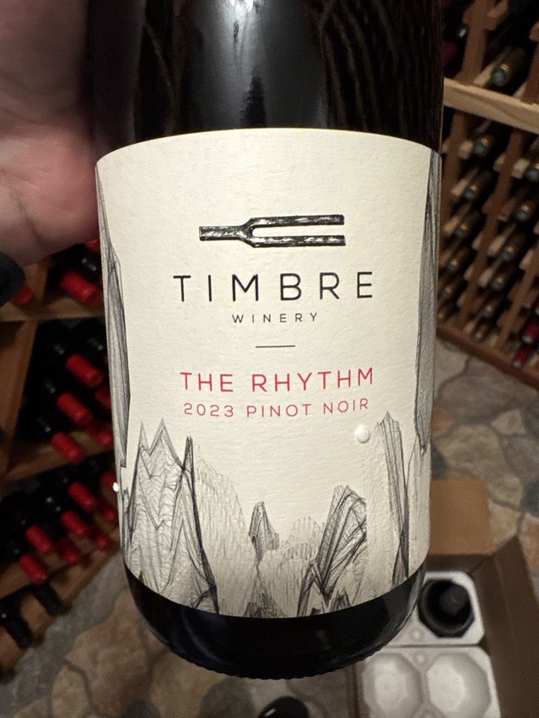 2023 Timbre Winery Pinot Noir The Rhythm Riverbench Vineyard, USA ...