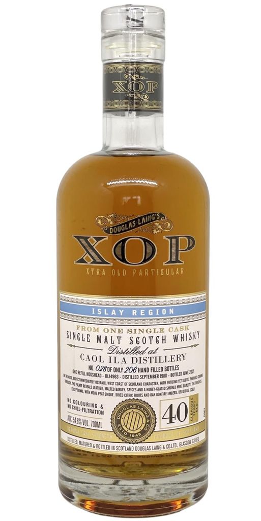 1980 Caol Ila 40 Year Old Douglas Laing XOP Xtra Old Particular Single ...