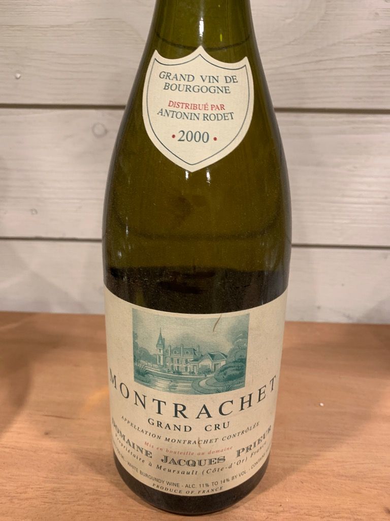 2000 Domaine Jacques Prieur Meursault 1er Cru Santenots, France ...