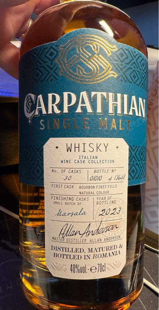 2023 Alexandrion Saber Distileries 1789 S.R.L. Single Malț Marsala ...