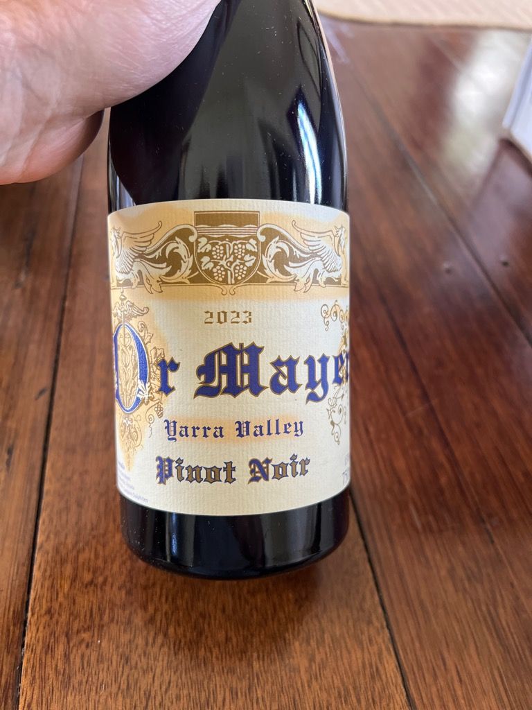 2023 Mayer Pinot Noir Dr. Mayer, Australia, Victoria, Port Phillip ...