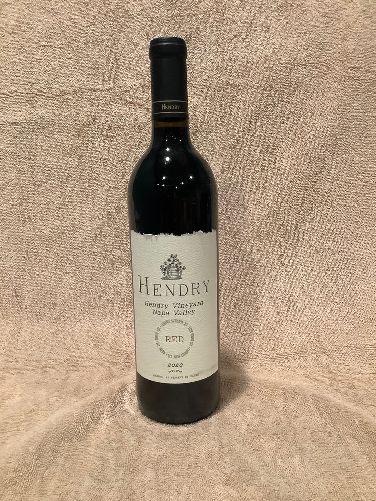 2020 Hendry Red Wine Hendry Vineyard, USA, California, Napa Valley ...