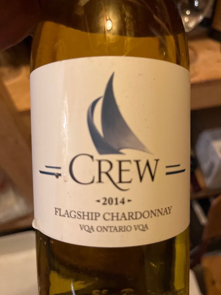 2014 Colchester Ridge Estate Winery Crew Flagship Chardonnay, Canada ...