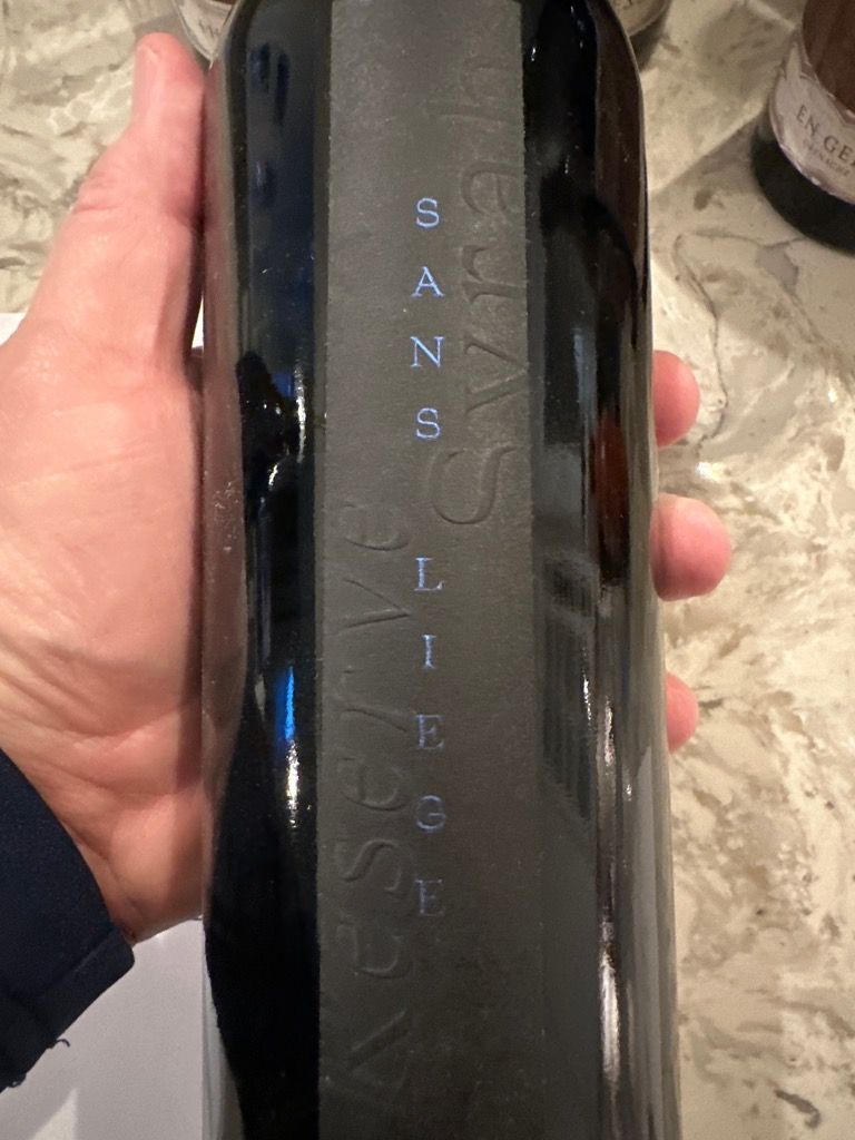 2020 Sans Liege Syrah Reserve, USA, California, Central Coast, Paso ...