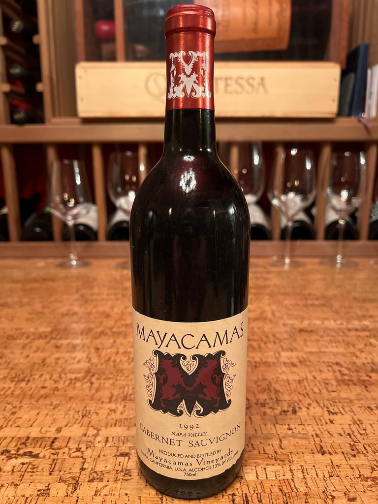 1992 Mayacamas Vineyards Cabernet Sauvignon, USA, California, Napa ...