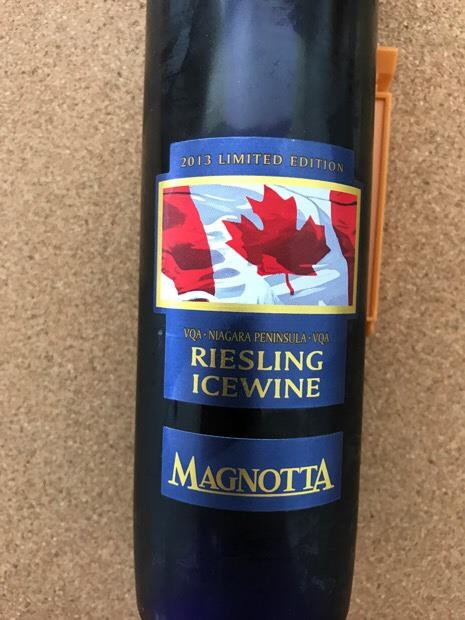 2013 Magnotta Riesling Icewine Limited Edition Niagara Peninsula VQA ...