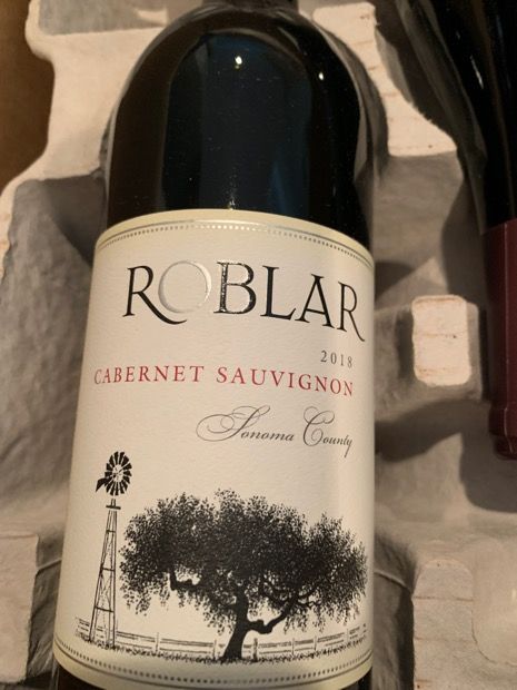 2018 Roblar Cabernet Sauvignon, USA, California - CellarTracker
