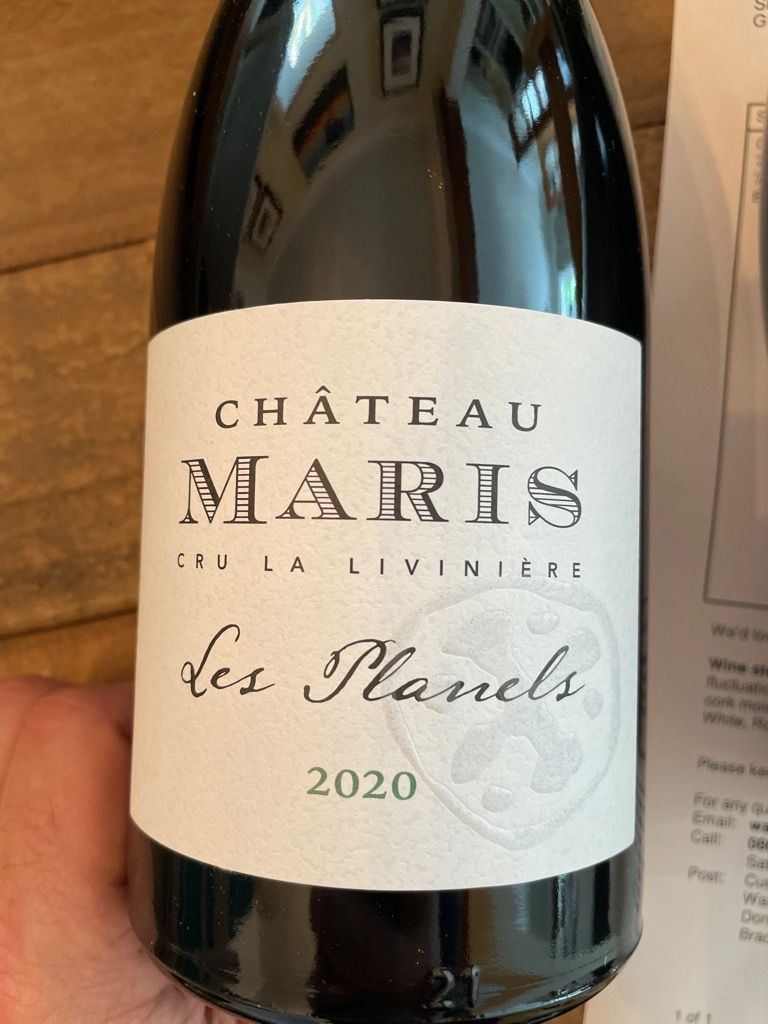 2020 Château Maris Minervois-La Livinière Les Planels, France, Languedoc Roussillon, Languedoc ...