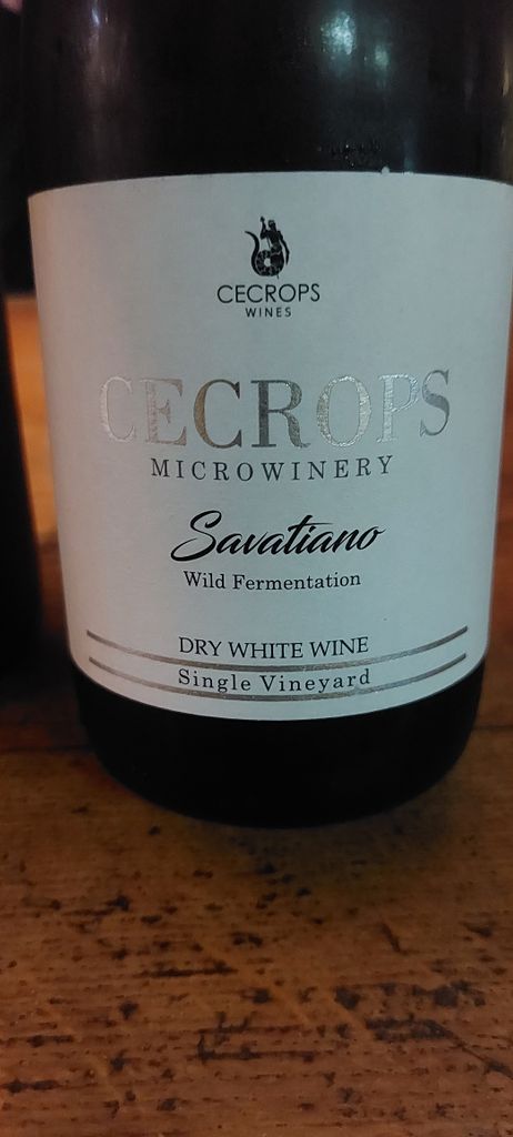 NV Cecrops Microwinery Savatiano Wild Fermentation, Greece, Continental ...
