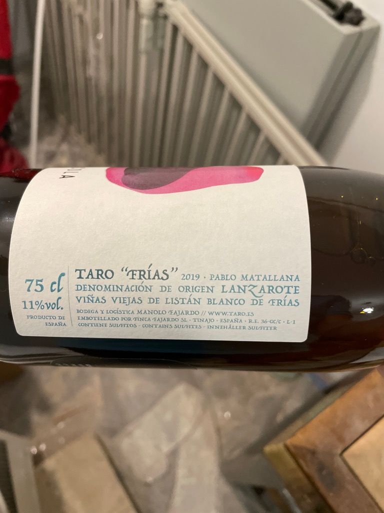 2020 Vinicola Taro Lanzarote Frias, Spain, Canary Islands, Lanzarote ...