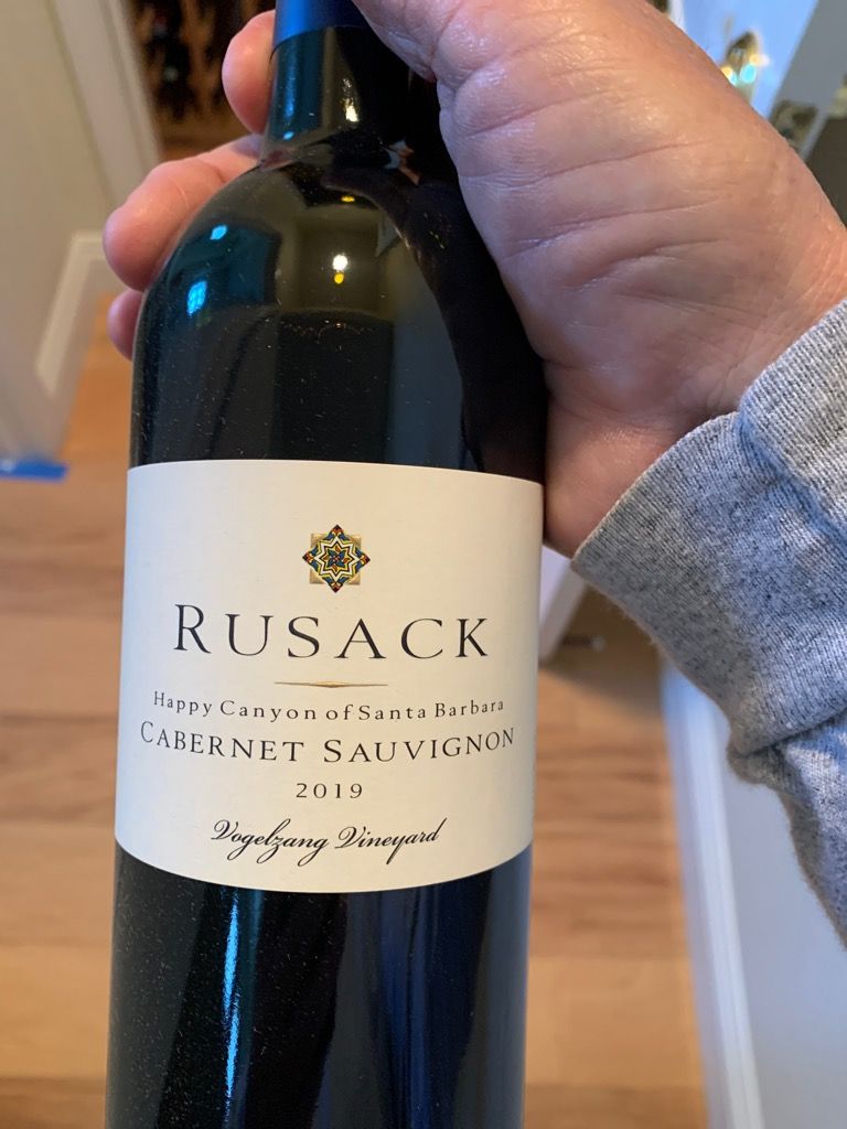 2019 Rusack Cabernet Sauvignon Vogelzang Vineyard, USA, California ...