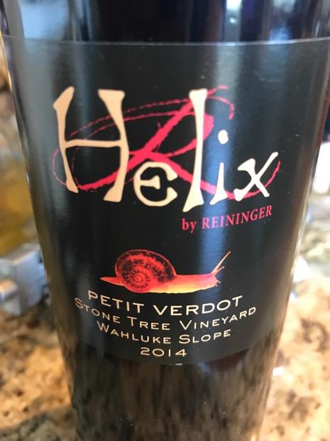 2014 Reininger Petit Verdot Helix Stone Tree Vineyard, USA, Washington ...