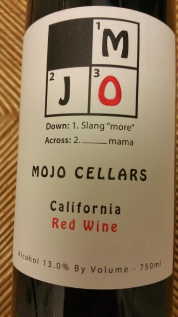 2012 Mojo Cellars Cabernet Sauvignon, USA, California, Central Coast ...