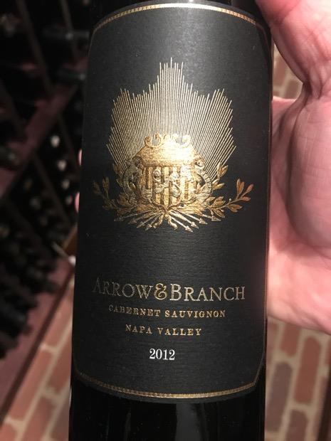 2012 Arrow & Branch Cabernet Sauvignon Black Label, USA, California ...