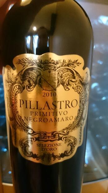 2010 Cantine Due Palme Pillastro Primitivo Negroamaro Selezione d'Oro ...