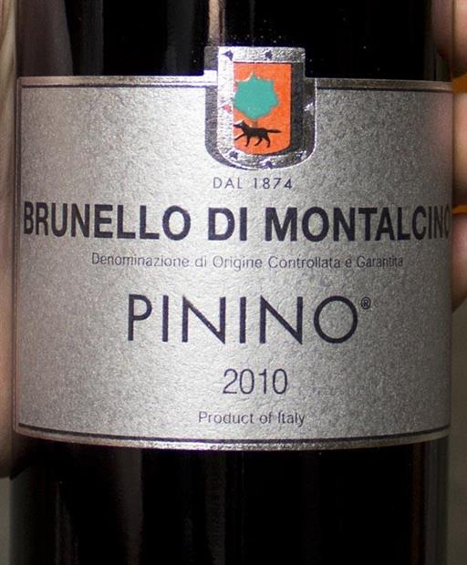 2010 Pinino Brunello di Montalcino, Italy, Tuscany, Montalcino ...