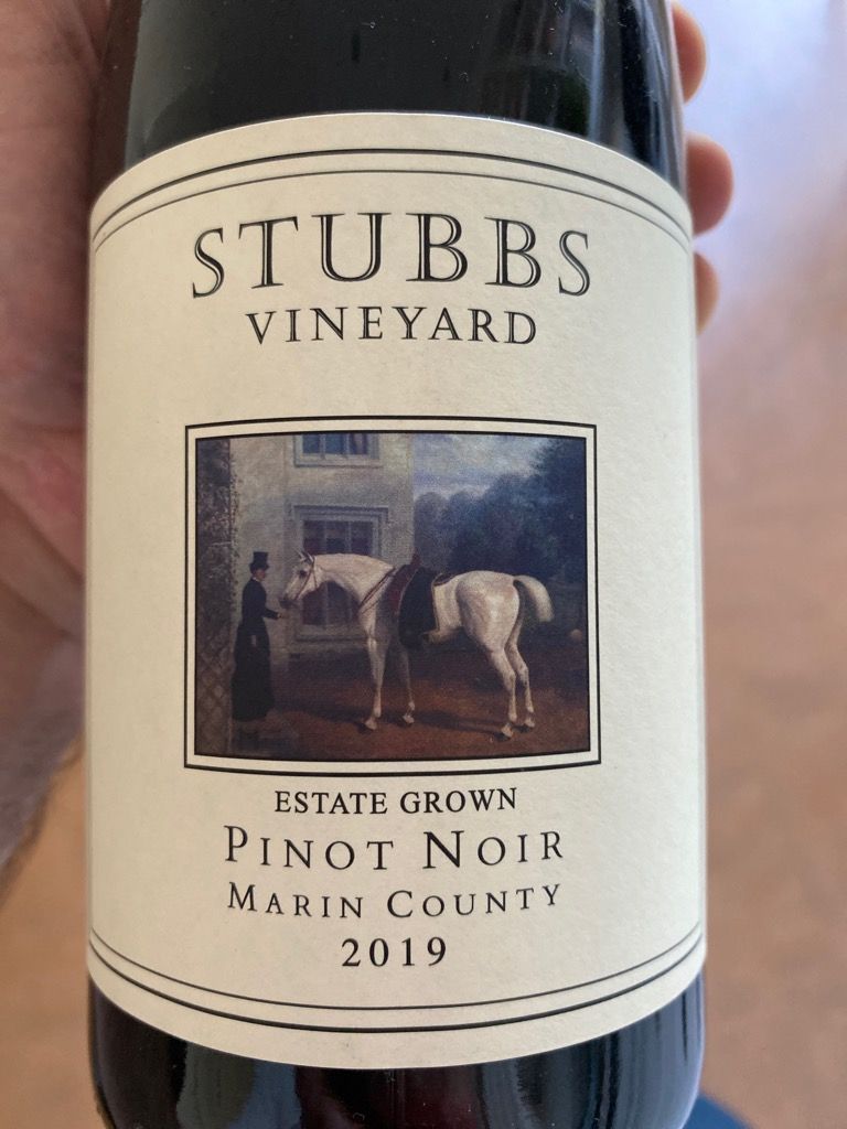 2021 Stubbs Vineyard Pinot Noir, USA, California, San Francisco Bay ...