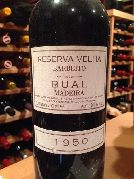 1949 Barbeito Madeira Bual Reserva Velha, Portugal, Madeira - CellarTracker