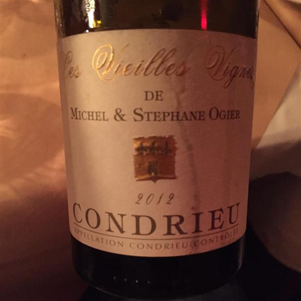 2012 Michel & Stéphane Ogier Condrieu Les Vieilles Vignes de Jacques ...