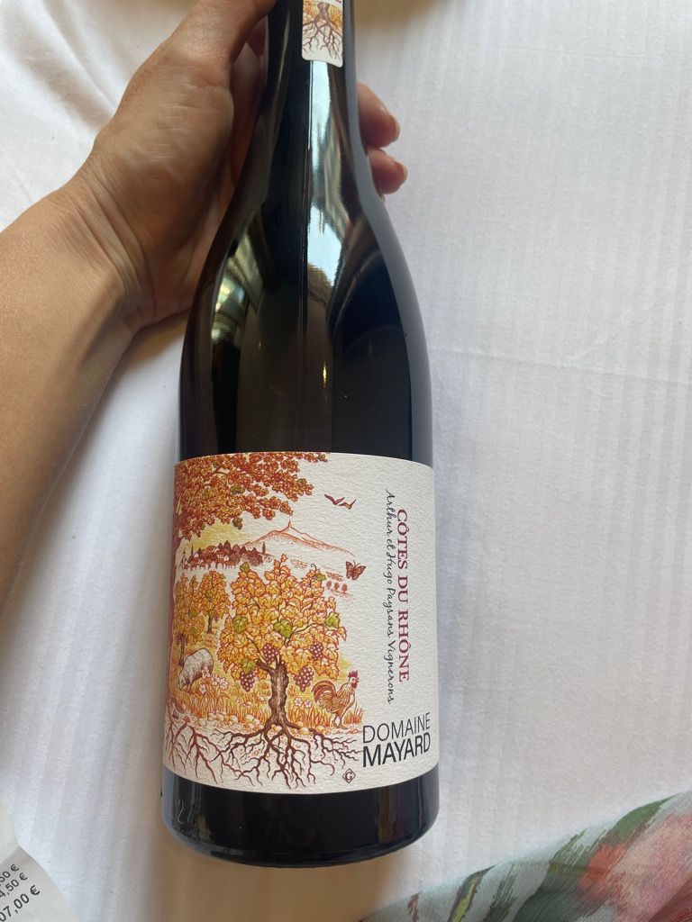 2022 Domaine Mayard Côtes du Rhône, France, Rhône, Southern Rhône ...