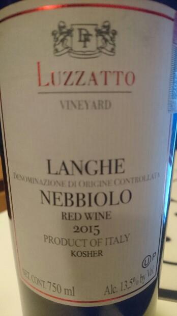 2016 Beni di Batasiolo Langhe Nebbiolo Luzzatto, Italy, Piedmont ...