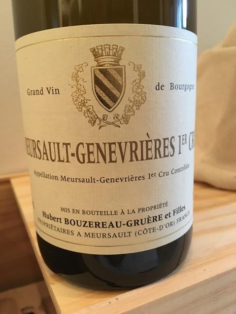 2011 Hubert Bouzereau-Gruère et Filles Meursault 1er Cru Les ...