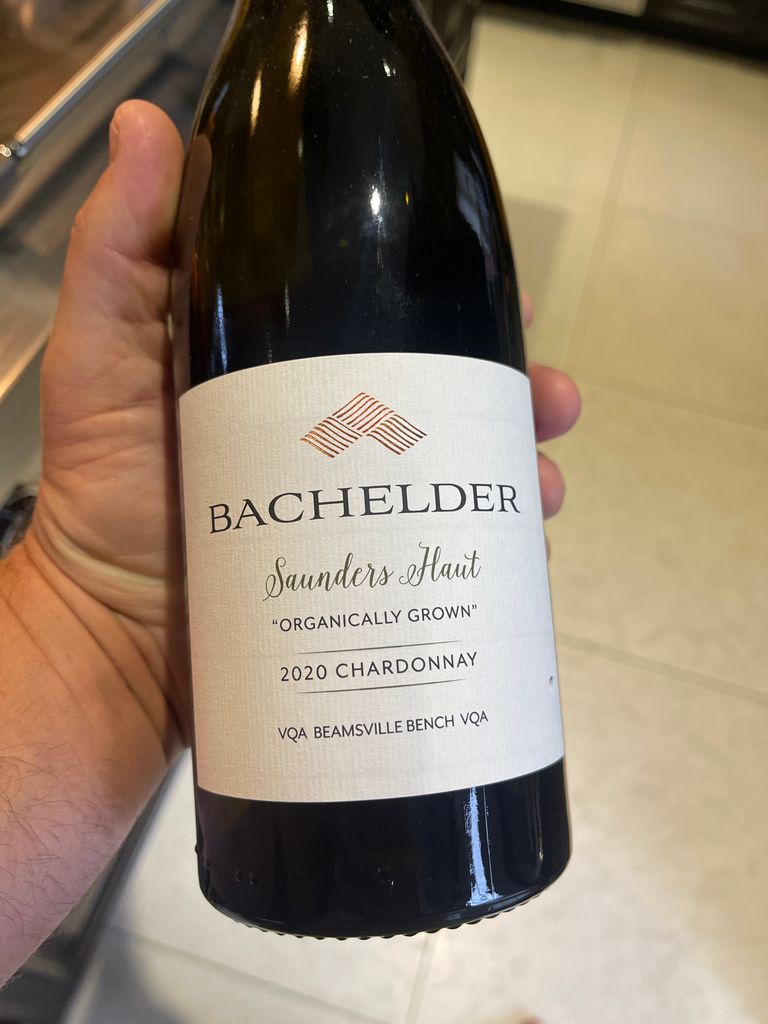 2020 Bachelder Chardonnay Saunders-Haut Vineyard, Canada, Ontario ...