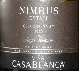 2006 Nimbus Estate Viña Casablanca Chardonnay, Chile, Casablanca Valley ...