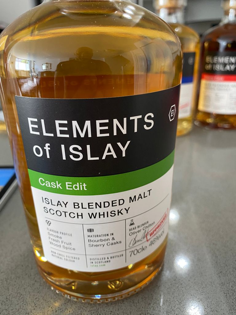 NV Speciality Drinks Ltd Elements of Islay Cask Edit Islay Blended Malt ...