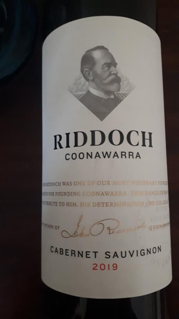 2020 Riddoch Cabernet Sauvignon, Australia, South Australia, Limestone ...